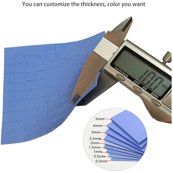 Self Adhesive Thermal Conductive Silicone Pad High Temperature 10.0W/M.K