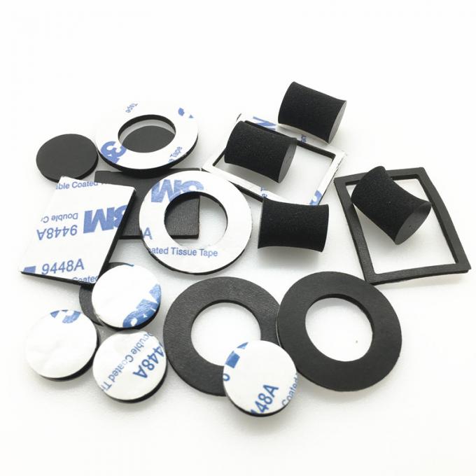 Self Adhesive Rubber Eva Neoprene Sponge Gaskets 10mm Thick